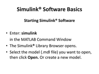 Simulink7-GEtting Started Guide Simulink7-GEtting Started Guide.ppt