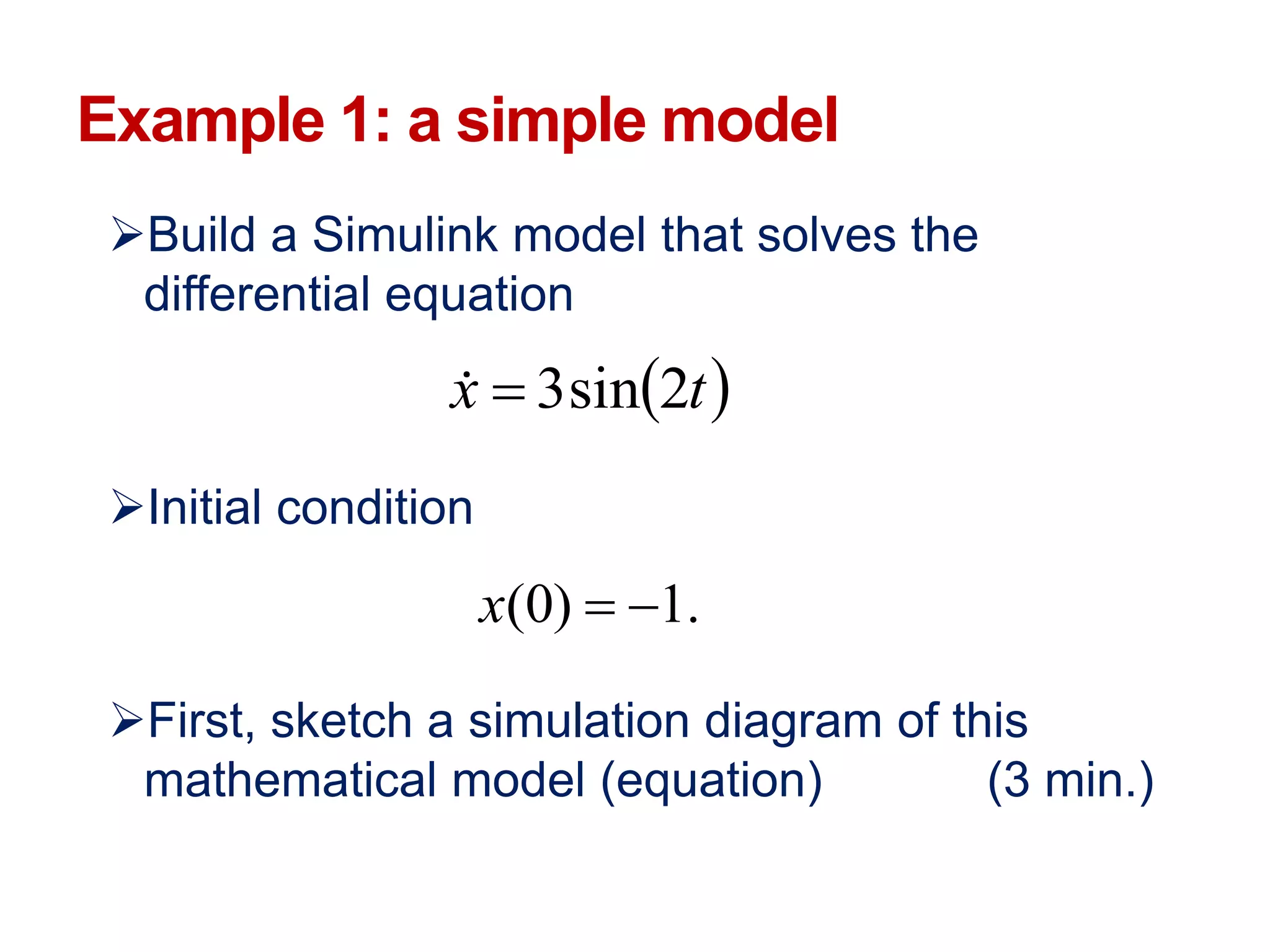 Simulink lecture sliet | PDF | Computing | Technology & Computing