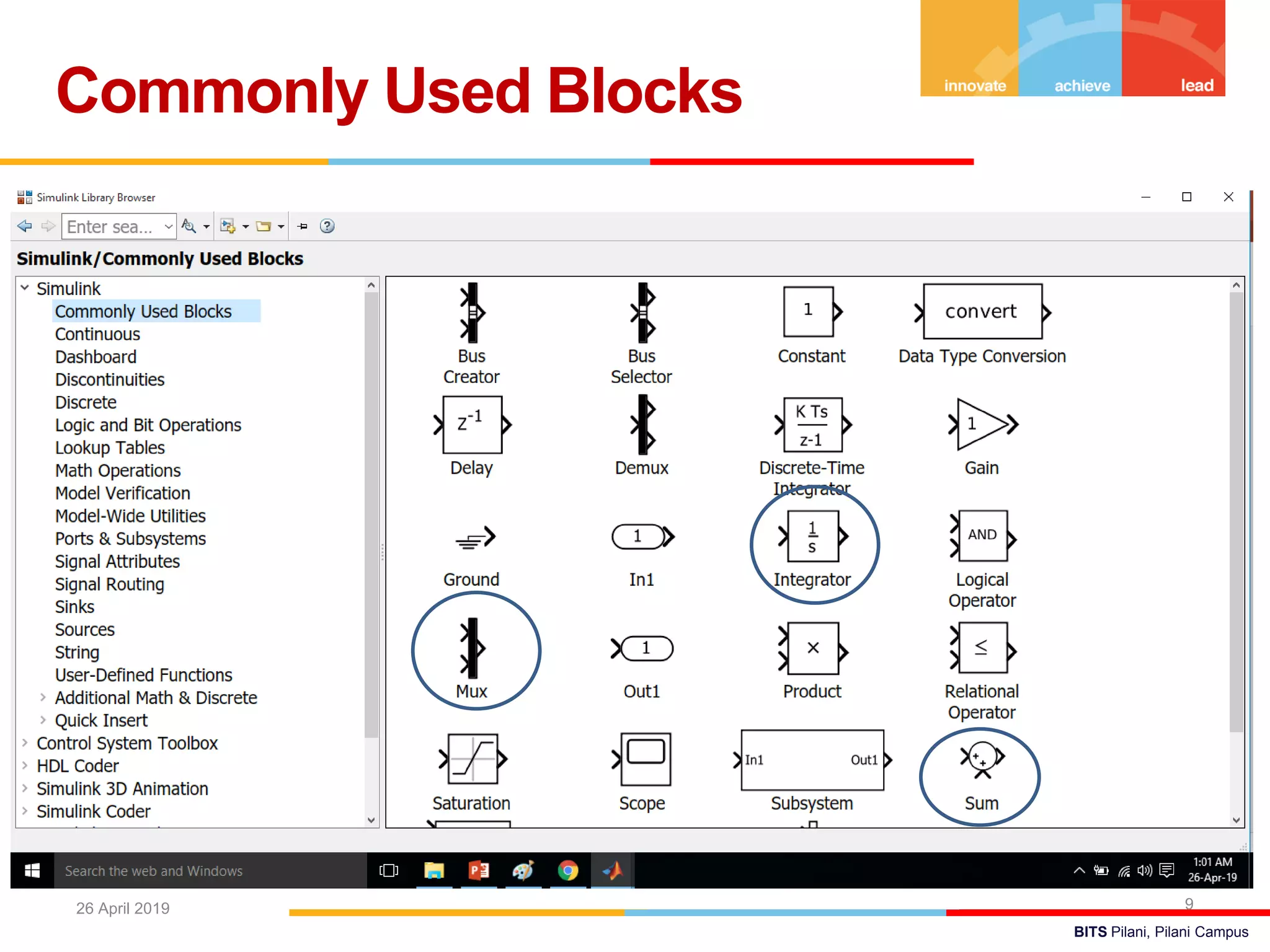 Simulink lecture sliet | PDF | Computing | Technology & Computing