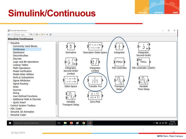 Simulink lecture sliet | PPT