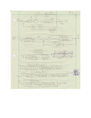 MATLAB / Simulink HW for Linear Control Systems | PDF