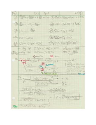 MATLAB / Simulink HW for Linear Control Systems | PDF