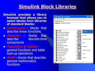 Simulink Presentation.ppt