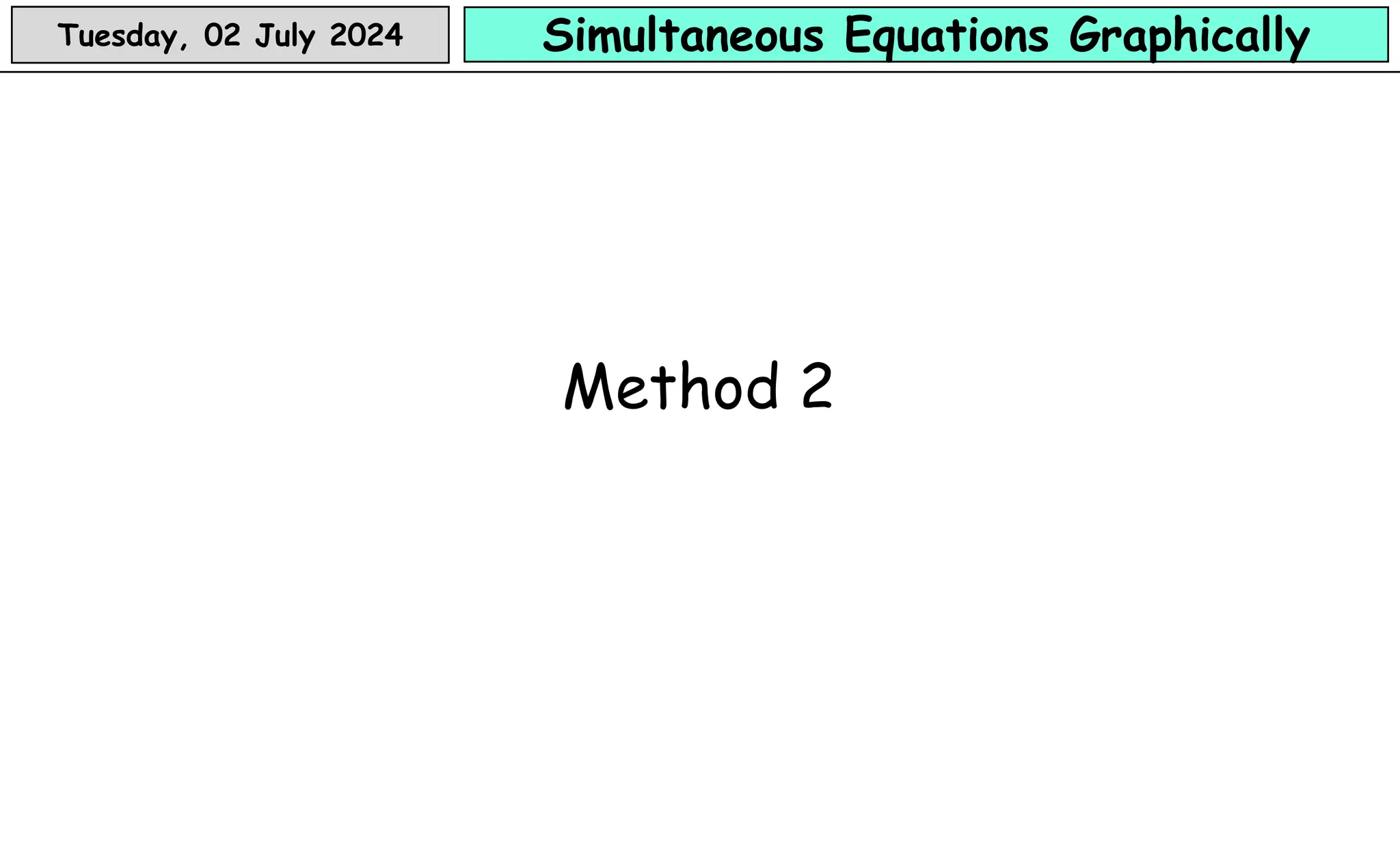 Simultaneous-Equations-Graphicallby.pptx
