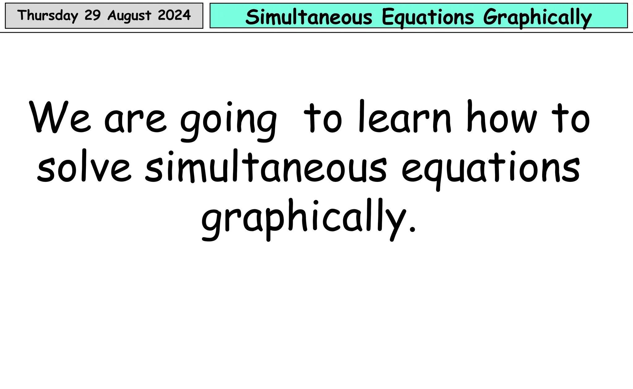 Simultaneous--Equations-Graphically.pptx
