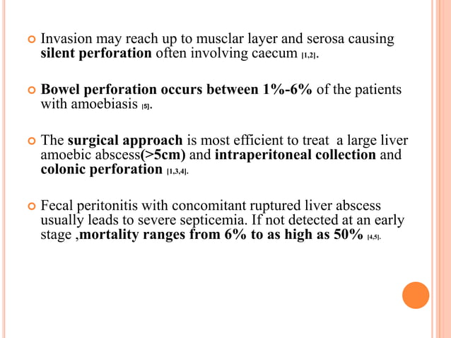 Simultaneous Amoebic Caecal Perforation with Ruptured Liver Abscess.pptx