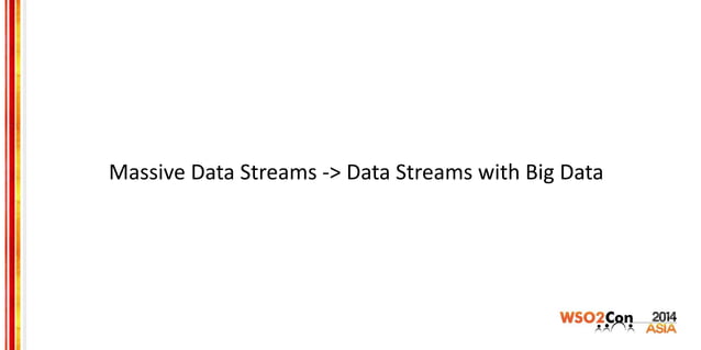 Simultaneous analysis of massive data streams in real time and batch | PPT | Free Download
