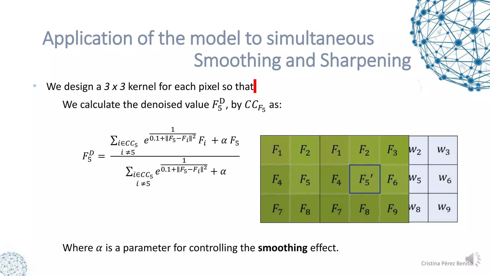 Simultaneous Smoothing and Sharpening of Color Images | PPTX