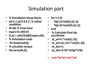 Simultaneous design of structure and control | PPT
