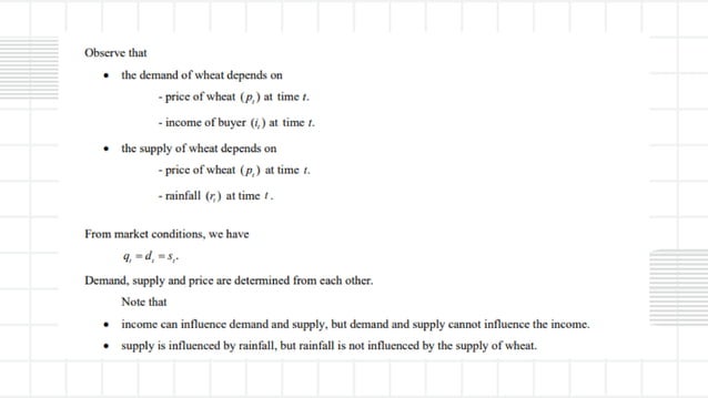 Econometric Method Simultaneous Equation Model Pdf