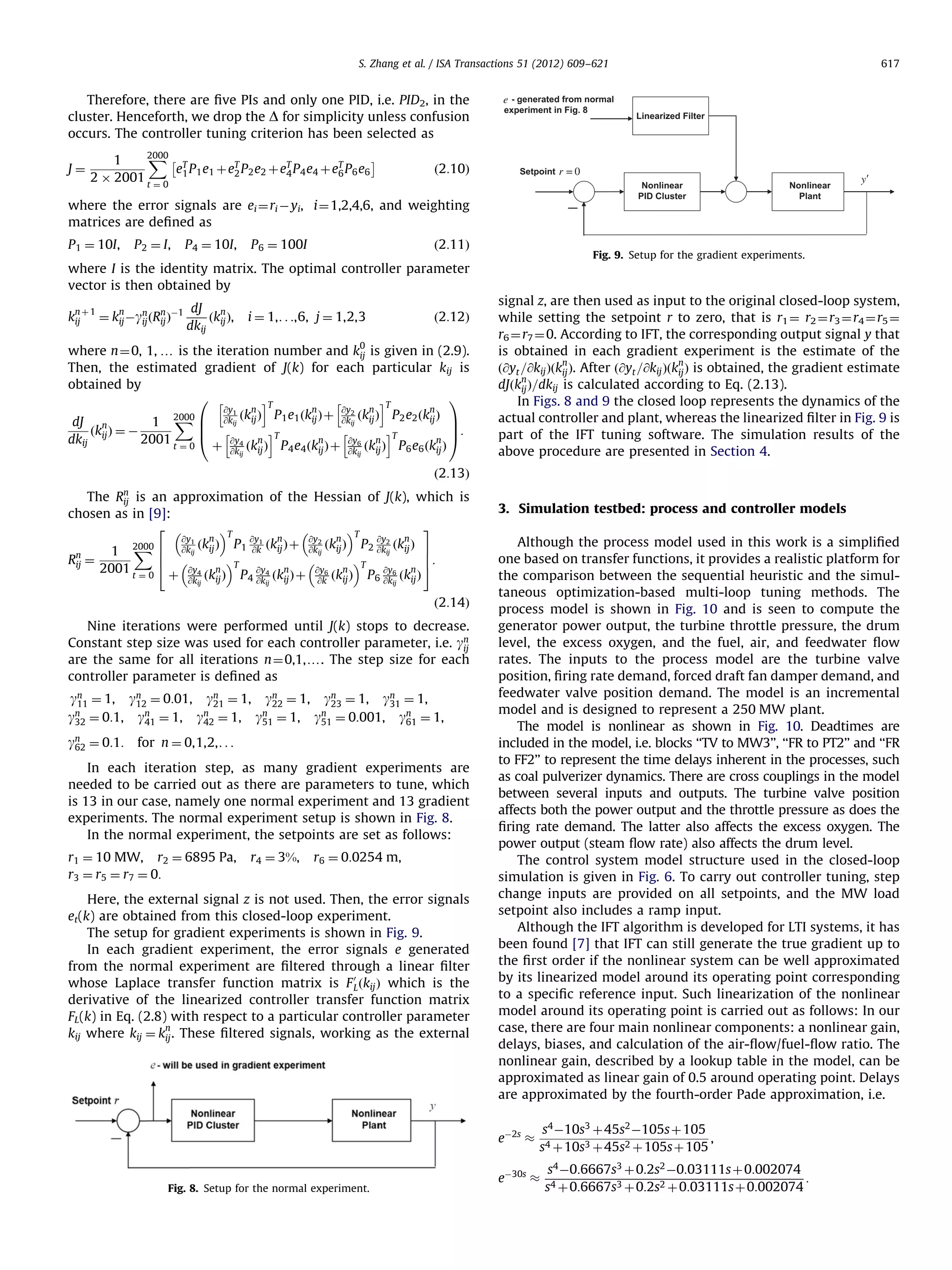 Simultaneous Gains Tuning In Boiler Turbine Pid Based Controller Clusters Using Iterative