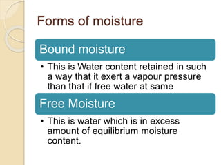 drying process ppt | PPTX