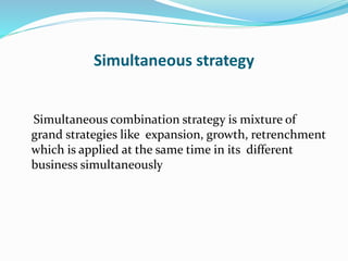 Simultaneous strategy | PPT