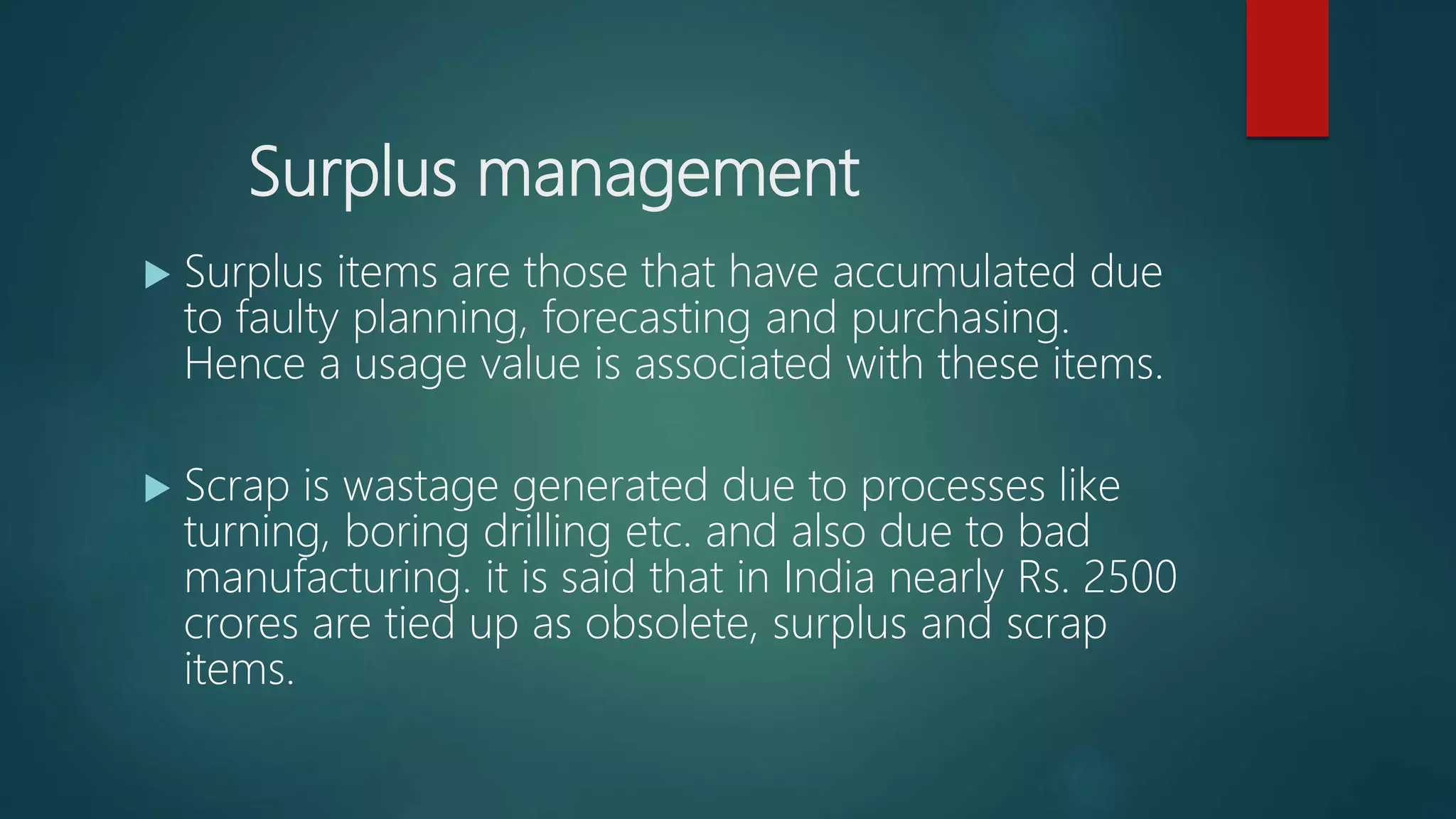 Store or Stores Management (Hospital POV) | PPTX