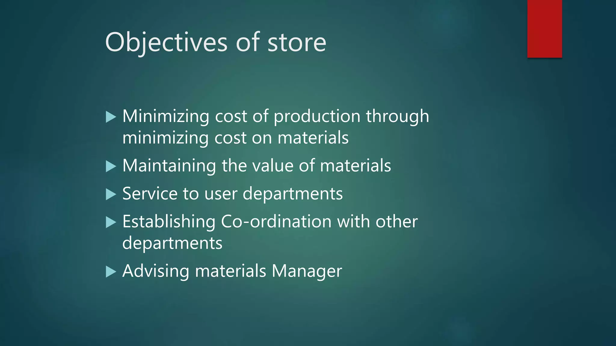 Store or Stores Management (Hospital POV) | PPTX