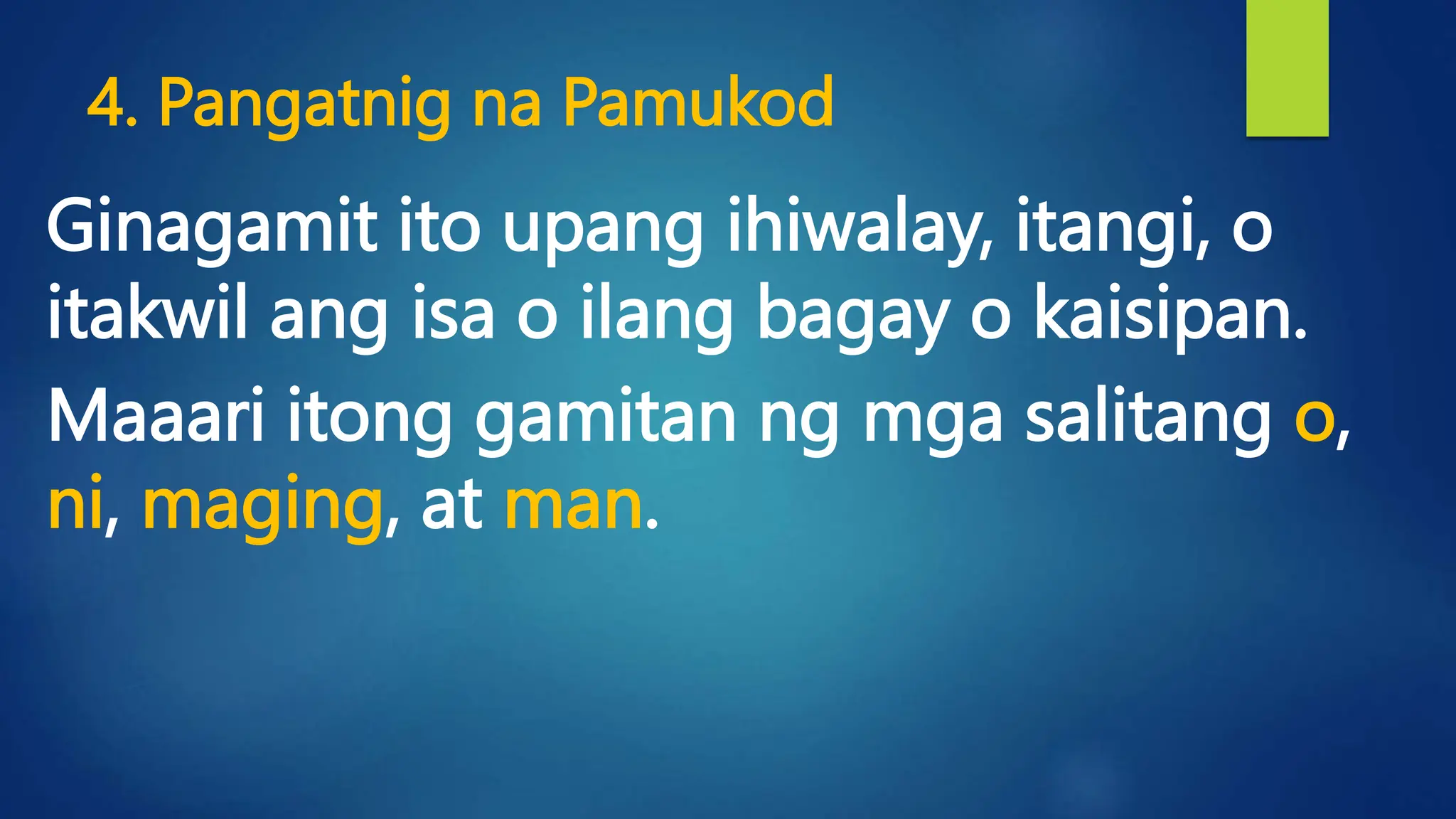 Simuno at Panaguri kahulugan at kahalagahan | PPTX