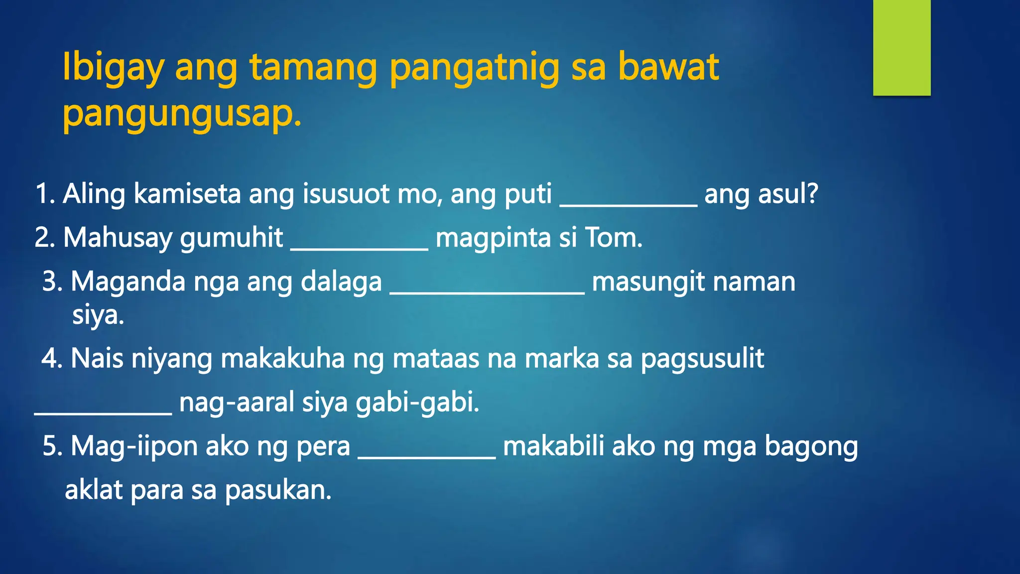 Simuno at Panaguri kahulugan at kahalagahan | PPTX