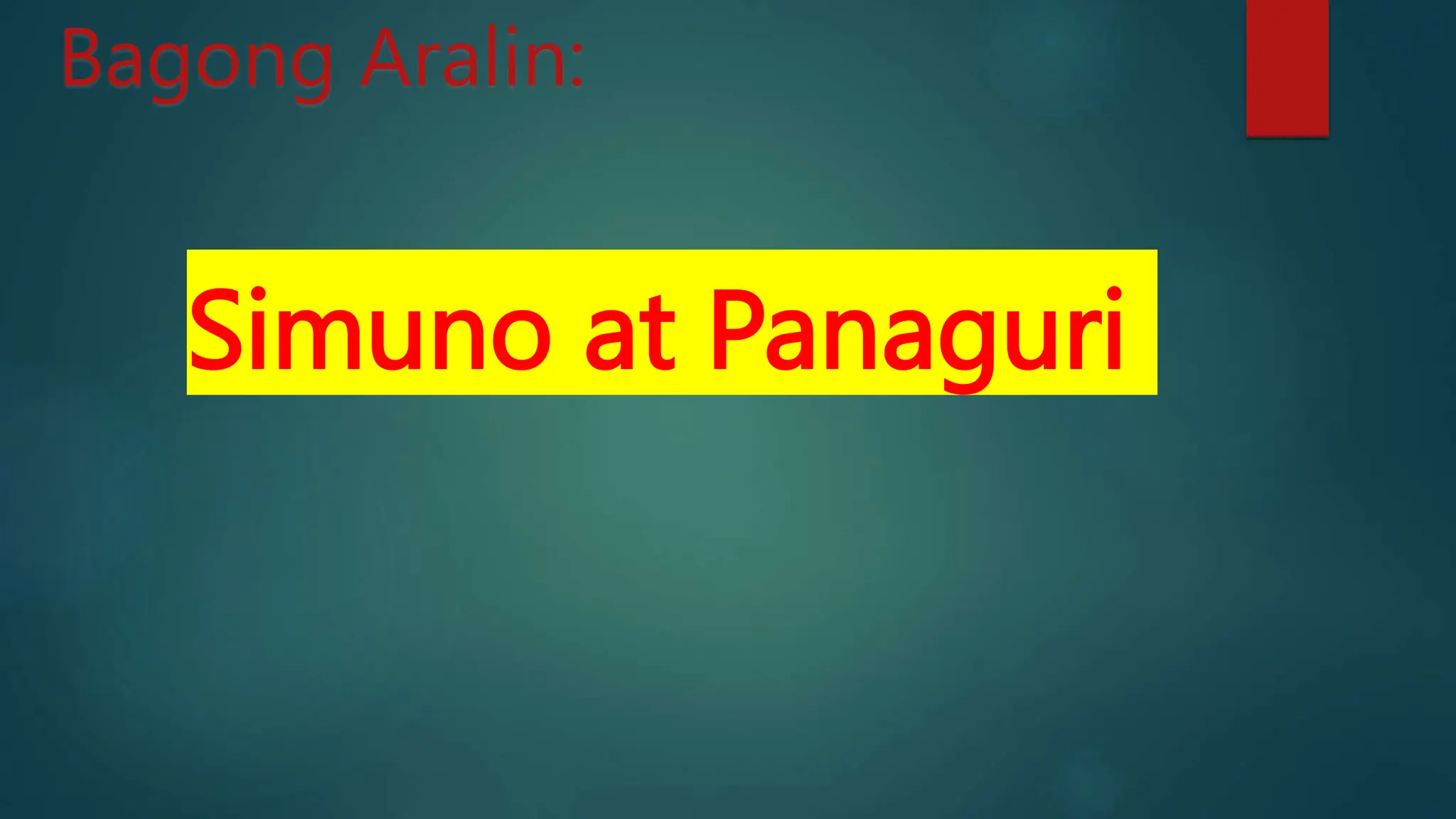 Simuno at Panaguri.pptxSimuno at Panaguri.pptx