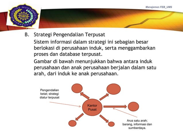 SISTEM INFORMASI UNTUK KEUNGGULAN KOMPETITIF | PPTX
