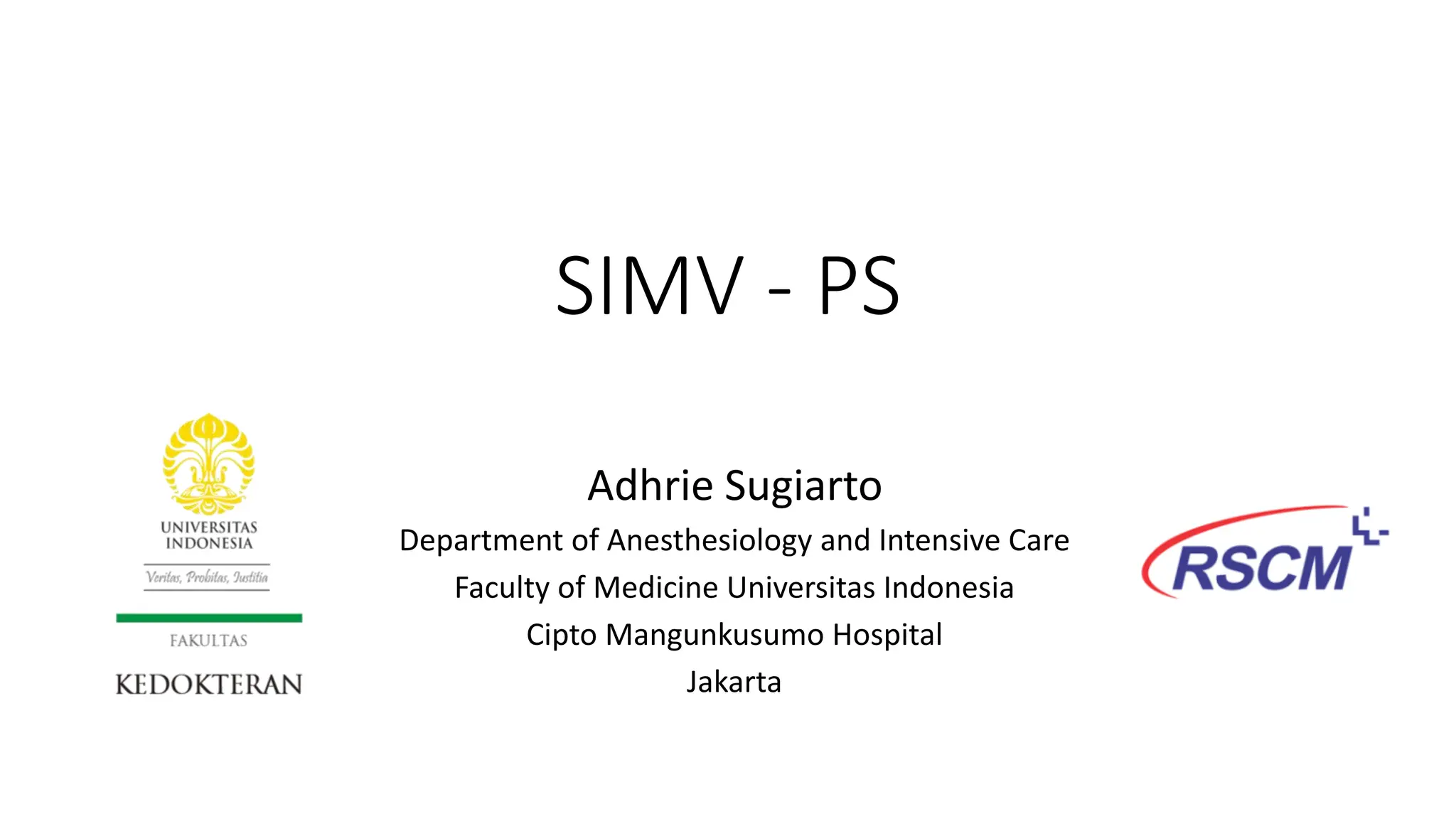SIMV - PS setting ventilator pemgaturan ventilator | PDF