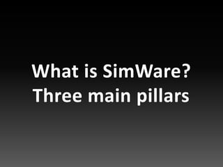 Simware framework hello world: A webinar | PPTX