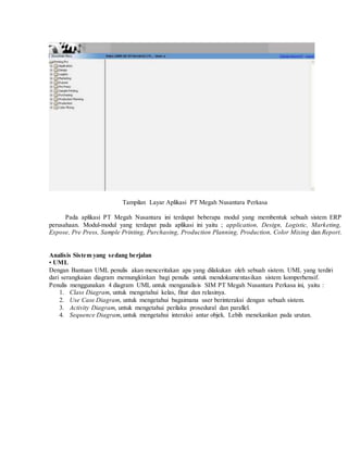 Sim, yuliana devi, hapzli ali,43216110127, analisis dan perencanaan sistem informasi manajemen | PDF
