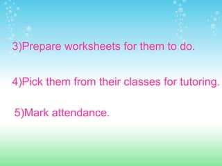 Sin eng-19 - tutoring p1 | PPT