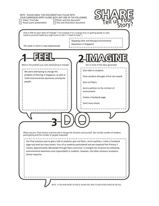 Sin eng-9 - stopping litter (form) | PDF