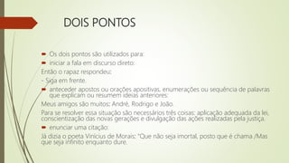 Sinais de pontuação - ENEM | PPTX