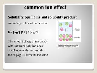 COMMON ION EFFECT,SINAL TO NOISE RATIO | PPTX