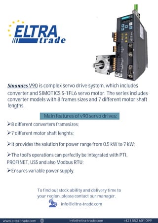 SIEMENS sinamics -v90 - manual | PDF