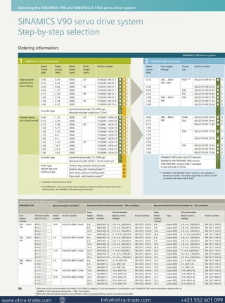 SIEMENS sinamics -v90 - manual | PDF