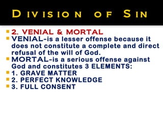 Sin and its types | PPT