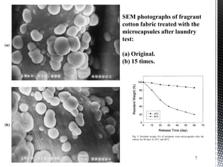 MICROENCAPSULATION FRAGRANCE APP. | PPT