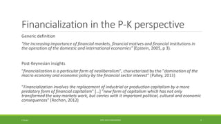 Neoliberalism, Financialization, and Globalization: An Intrinsically ...