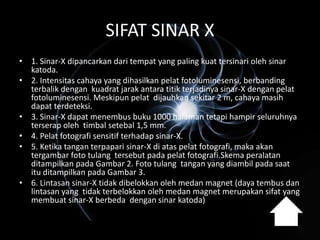 Sinar gamma dan sinar x | PPTX