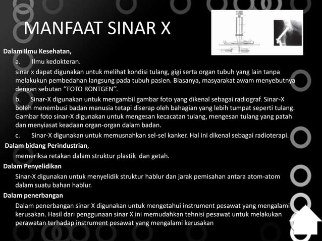 Sinar gamma dan sinar x | PPTX