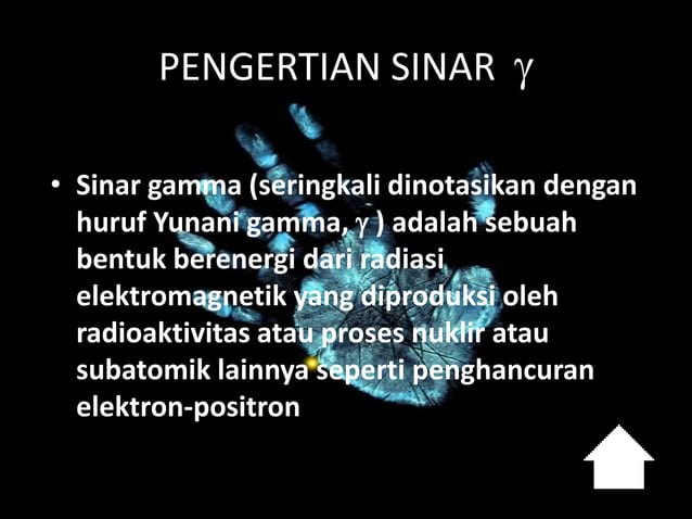 Sinar gamma dan sinar x | PPTX