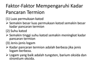 Sinar katod | PPT