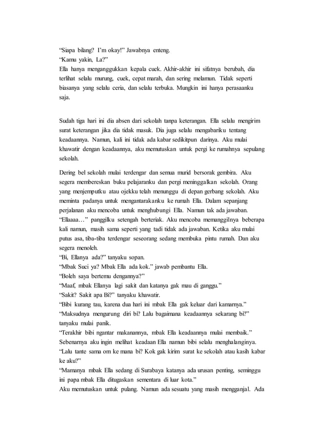 Cerita versi ku | DOCX