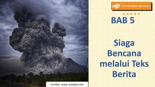 Mempelajari Teks berita melalui siaga bencana alam | PDF