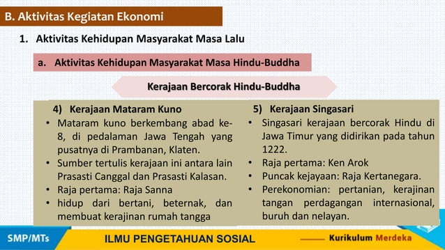 Sinau-Thewe.com IPS SMP Kelas VII - Bab 3 Potensi Ekonomi Lingkungan Materi 2 Aktivitas Kegiatan ...
