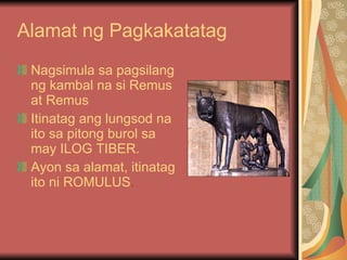 Sinaunang rome-1231047055668100-2 | PPT