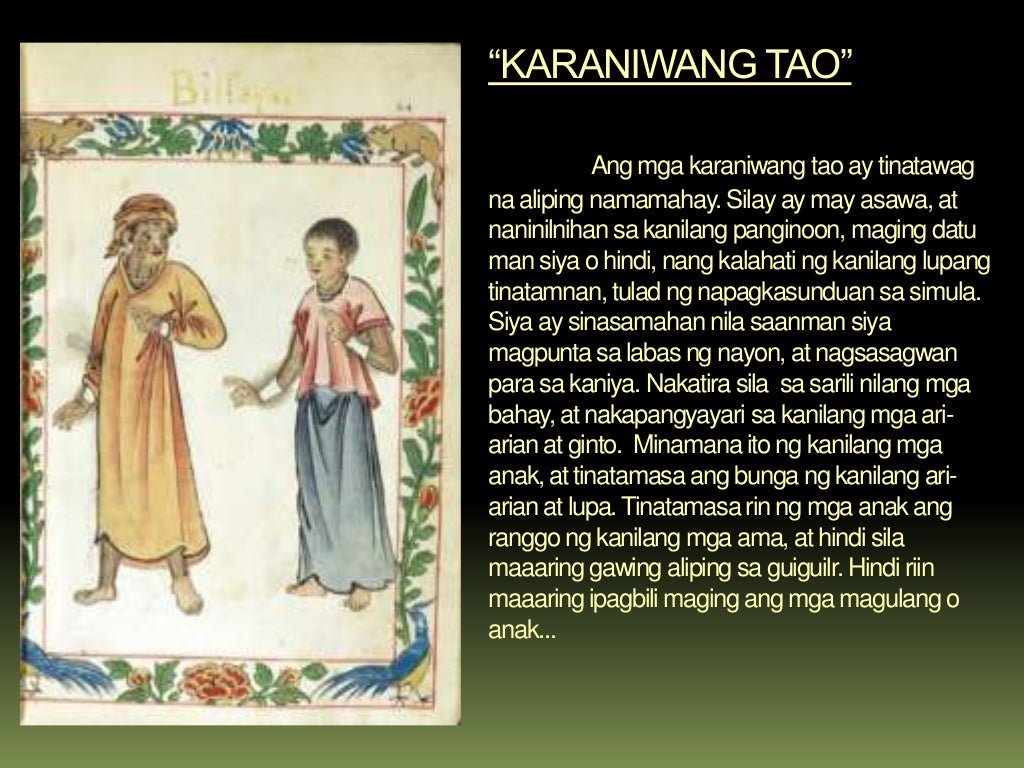 Sinaunang Lipunang Pilipino