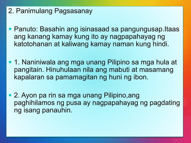 Sinaunang paniniwala | PPTX