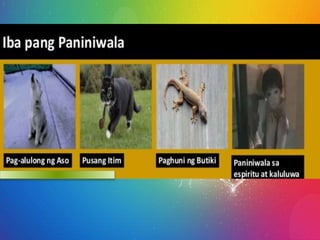 Sinaunang paniniwala | PPTX