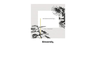 Sincerely, | PDF