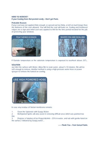 Sinclair application instruction | PDF