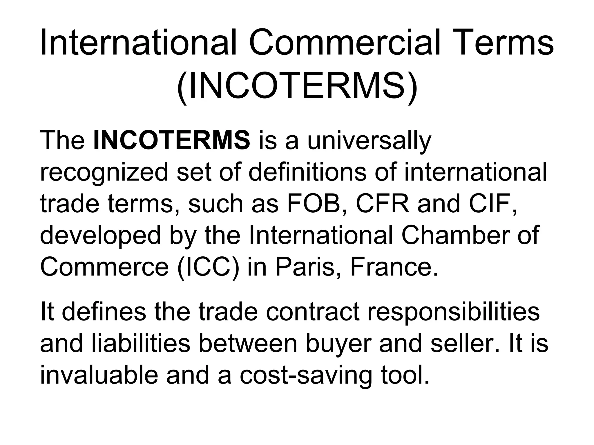 S incoterms2 | PPT