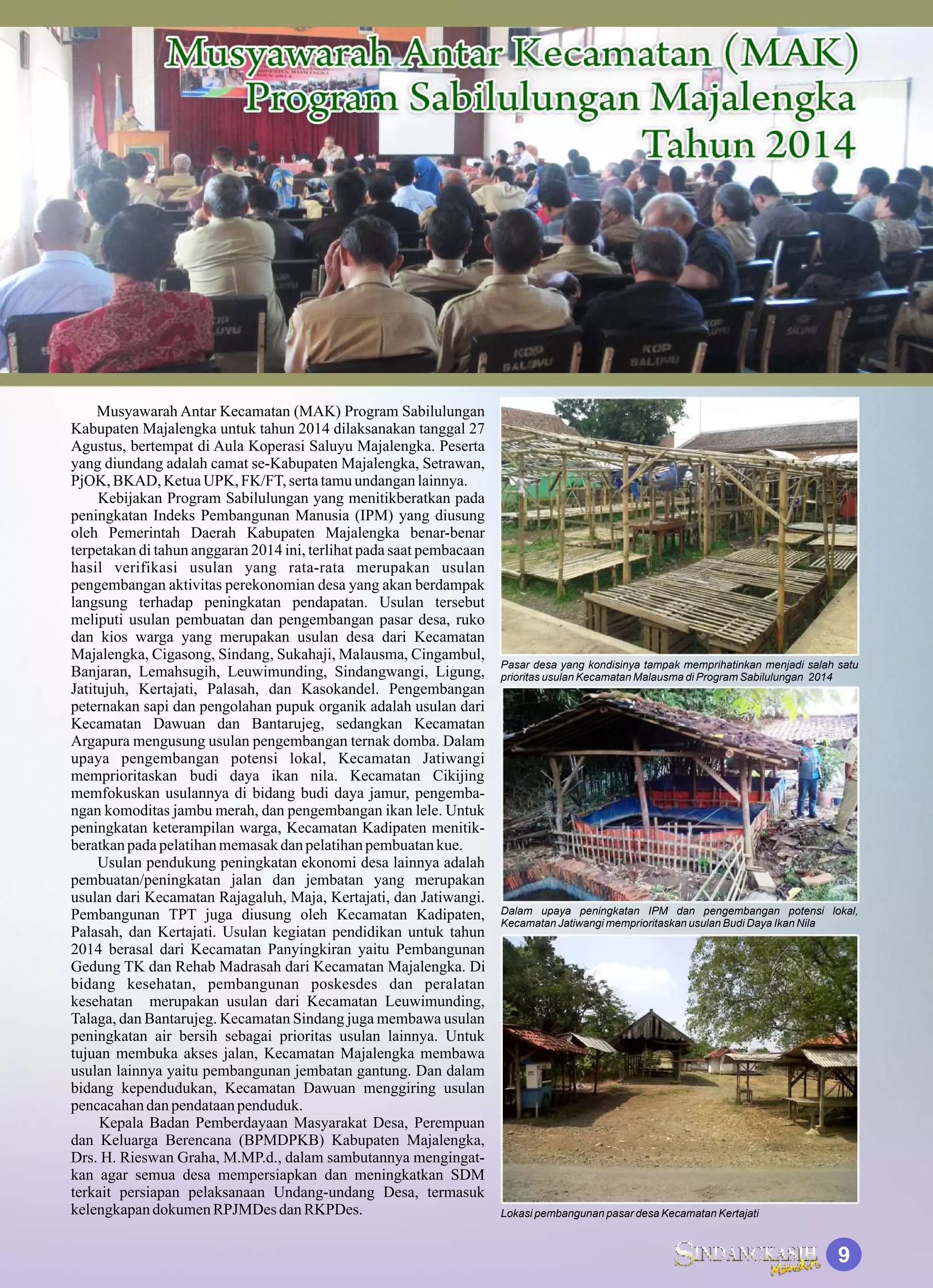 Buletin Sindangkasih Edisi 007 Tahun 2014 | PDF